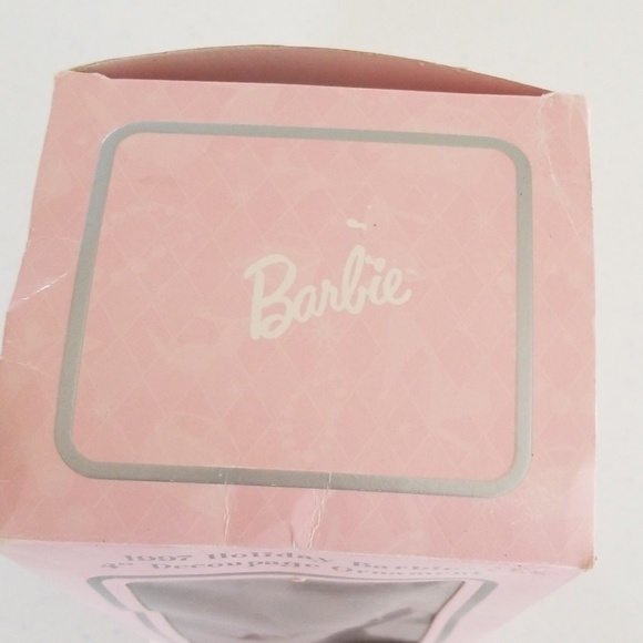 Barbie | Holiday | 997 Holiday Barbie 4 Decoupage Ornament | Poshmark